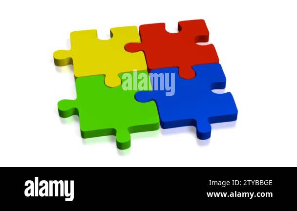 3d jigsaw puzzle Stock Videos & Footage - HD and 4K Video Clips - Alamy