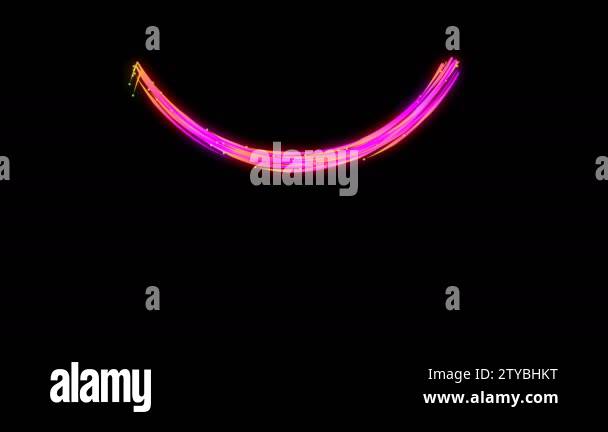 Neon Colorful lines design shape form overlay for your projects. More ...