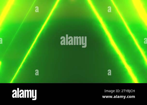 Neon bakcground flying through edless glowing rotating neon triangles ...