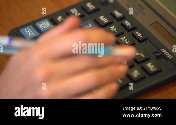 Digital calculator ballpoint pen Stock Videos & Footage - HD and 4K ...