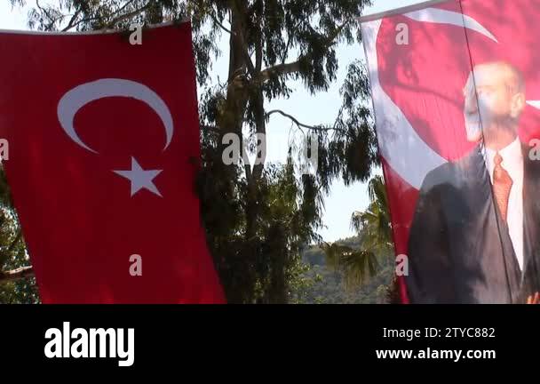 Flag and ataturk Stock Videos & Footage - HD and 4K Video Clips - Alamy