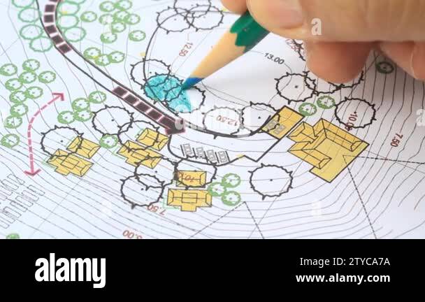 Site plan sketch Stock Videos & Footage - HD and 4K Video Clips - Alamy