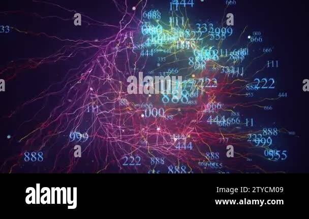 Background motion graphic design animated of Internet data ...