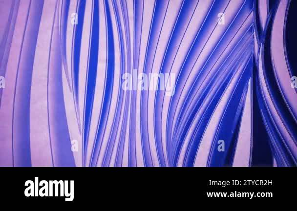 Colorful Wave Bend Loop Animation Futuristic Geometric Vertical Lines Patterns Motion