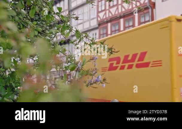 Dhl express delivery van Stock Videos & Footage - HD and 4K Video Clips ...