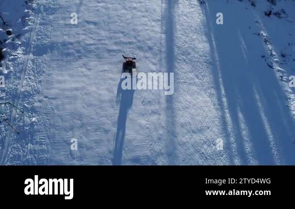 Aerial top down view snowcat Stock Videos & Footage - HD and 4K Video ...