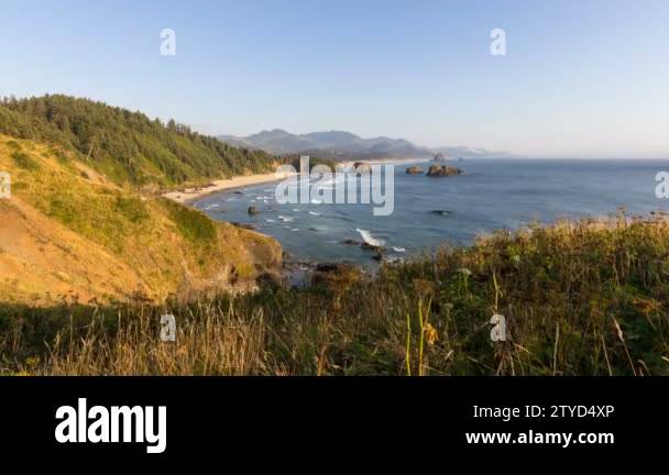 Crescent beach oregon coast Stock Videos & Footage - HD and 4K Video ...