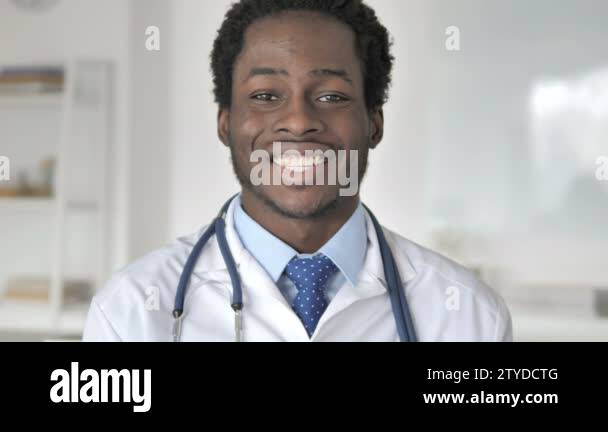 Portrait smiling african doctor Stock Videos & Footage - HD and 4K ...