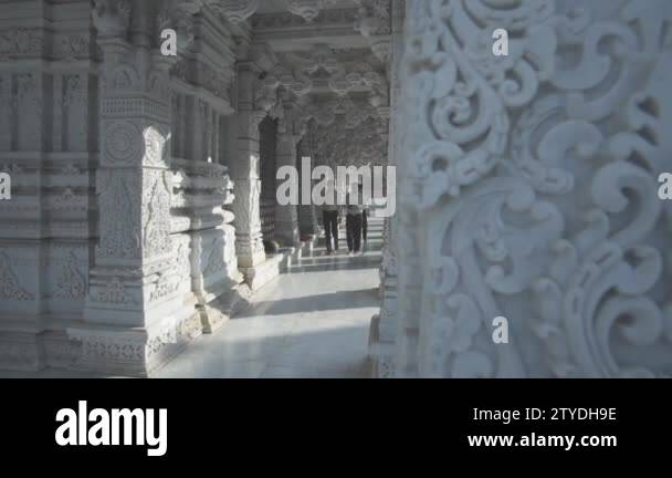 baps shree swaminarayan mandir hindu temple delhi india men in suit ...