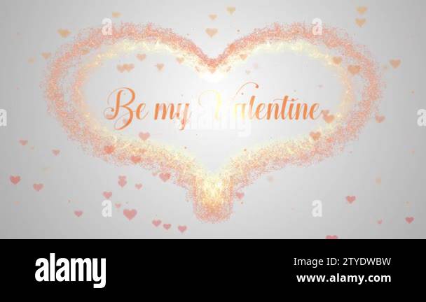 Amore Mio Love confession. Valentines Day heart made of orange splash ...