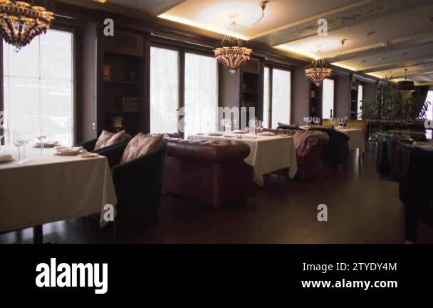 Expensive restaurant interior Stock Videos & Footage - HD and 4K Video ...