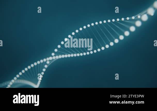 White dna strand blue background Stock Videos & Footage - HD and 4K ...