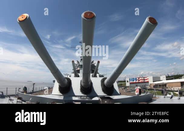 MOBILE, ALABAMA / USA - AUGUST 2018: Battleship Memorial Park, a ...