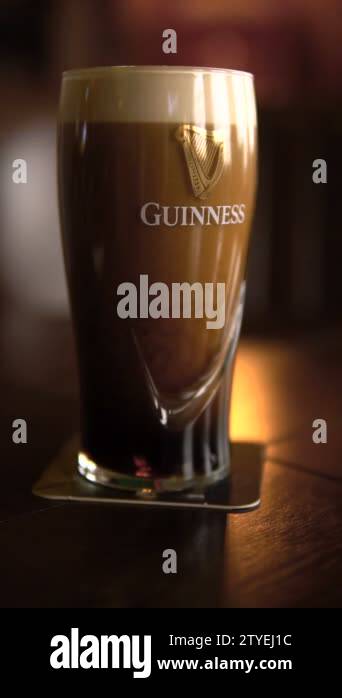 Guinness foam Stock Videos & Footage - HD and 4K Video Clips - Alamy