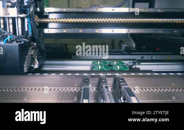 Factory machine making electronic boards Stock Videos & Footage - HD ...