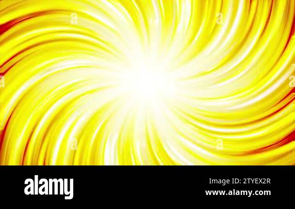 Cartoon beam animation. Shiny sun background. Sunburst rays in heaven. Abstract loop design ...