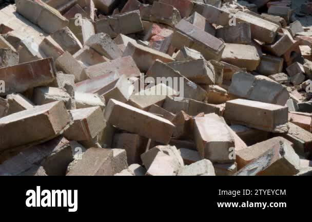 Bricks falling of building Stock Videos & Footage - HD and 4K Video ...