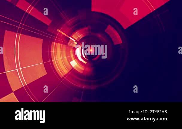 Seamless loop background futuristic Radar HUD animation wallpaper in ...