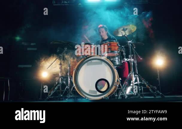 Man drummer drumming drum Stock Videos & Footage - HD and 4K Video ...