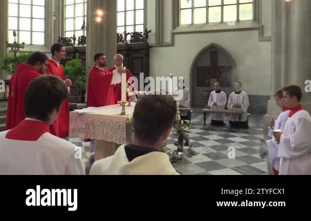 Communion wafer unleavened wafer Stock Videos & Footage - HD and 4K ...