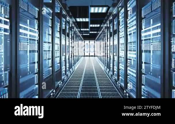 Digitalization of Information Flow Moving Through Rack Servers in Data ...