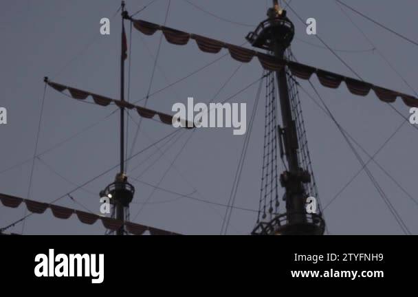 Ships mast rigging rig masts Stock Videos & Footage - HD and 4K Video ...