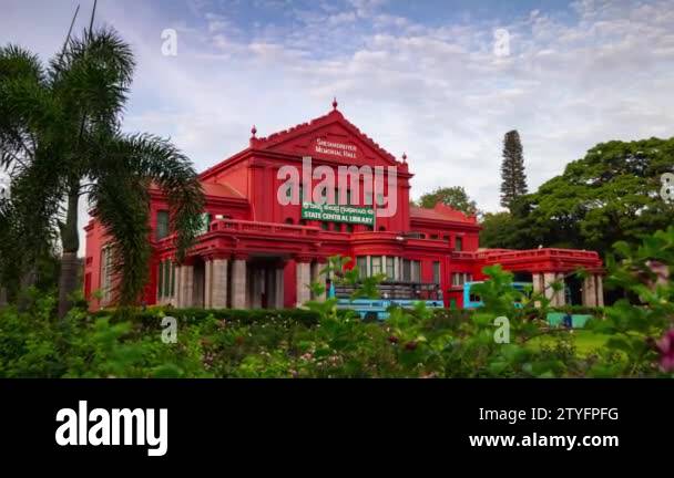 Central library cubbon park Stock Videos & Footage - HD and 4K Video ...