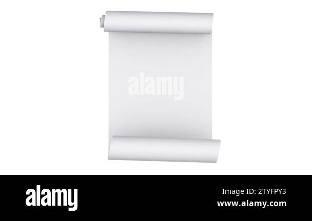 Scroll paper roll Stock Videos & Footage - HD and 4K Video Clips - Alamy