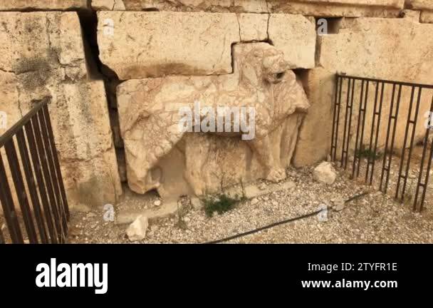 Iraq al Amir, Jordan - remnants of an ancient civilization part 9 Stock ...