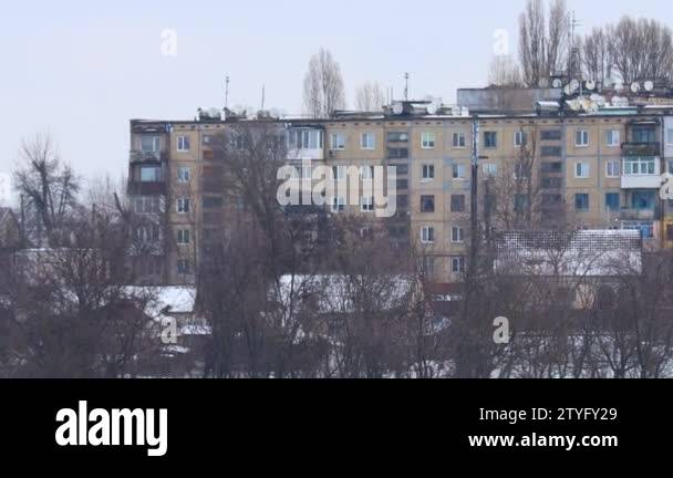 An old buildings of soviet architecture Stock Videos & Footage - HD and ...