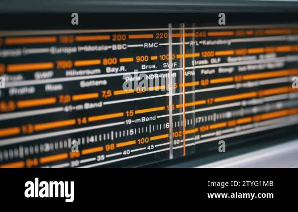 Vintage radio names stations Stock Videos & Footage - HD and 4K Video ...