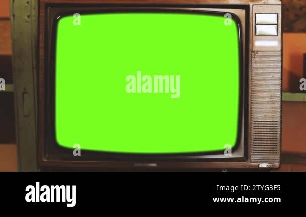 80sTelevision With Green Screen. Aesthetics Of The 80s. Kodak Tone ...