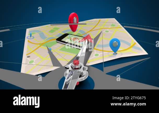 Google location map Stock Videos & Footage - HD and 4K Video Clips - Alamy