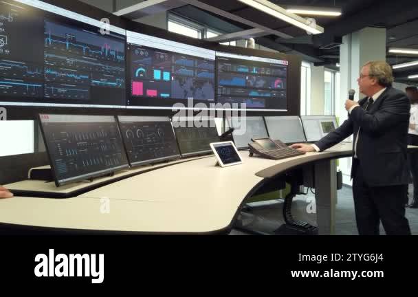 Engineering monitoring system multiple screens Stock Videos & Footage - HD and 4K Video Clips ...