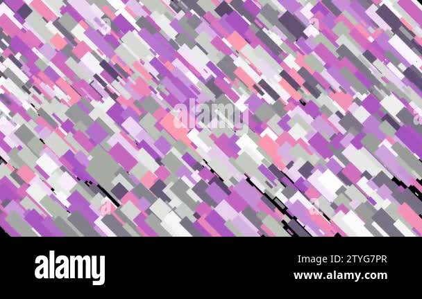 Overlapping background of multicolored strokes. Animation. Colorful ...