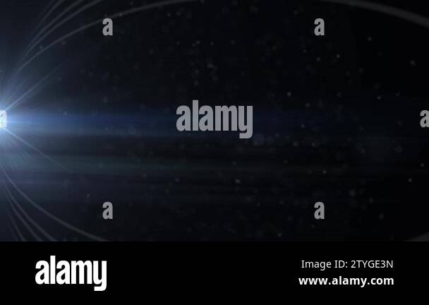 anamorphic lens flare 3840x2160 4K, lights background Stock Video ...