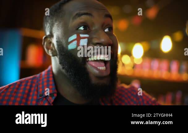 English soccer fan with flag Stock Videos & Footage - HD and 4K Video ...