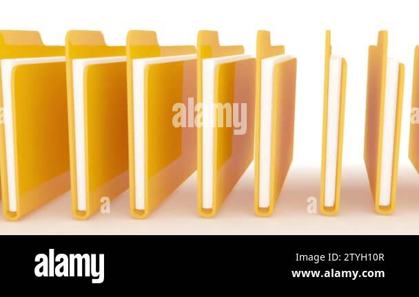 Folder animation Stock Video Footage - Alamy
