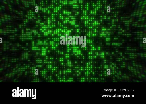 Ascending Digital Green Matrix Pattern Code Background Loop Stock Video Footage - Alamy