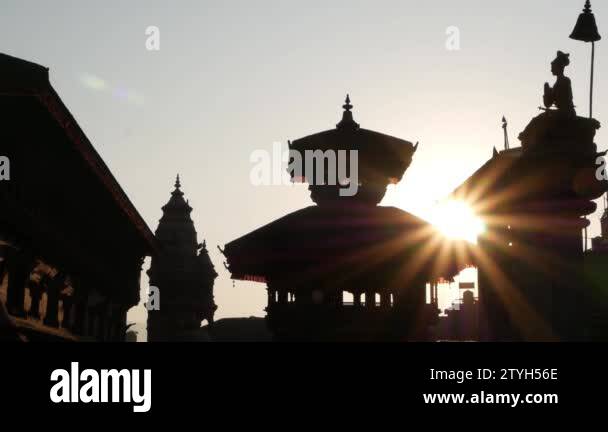 Bhaktapur durbar square temples Stock Videos & Footage - HD and 4K ...