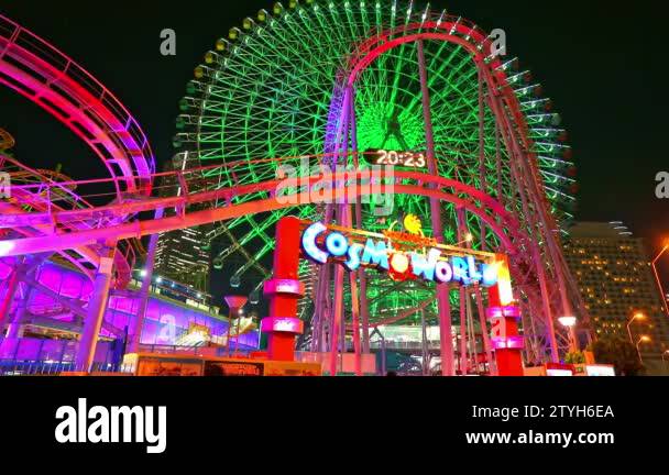 Cosmo world amusement park yokohama Stock Videos & Footage - HD and 4K ...