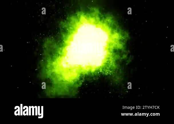 Shockwave Power Fire Explosion Loop/Animation of a powerful fire speed ...