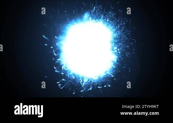 Shockwave Power Fire Explosion Loop/ Animation of a powerful fire speed ...