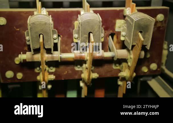 Electrical contacts arc suppressors in the electrical panel in the ...