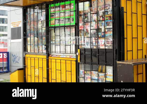 Magazine newspaper newsagent Stock Videos & Footage - HD and 4K Video ...