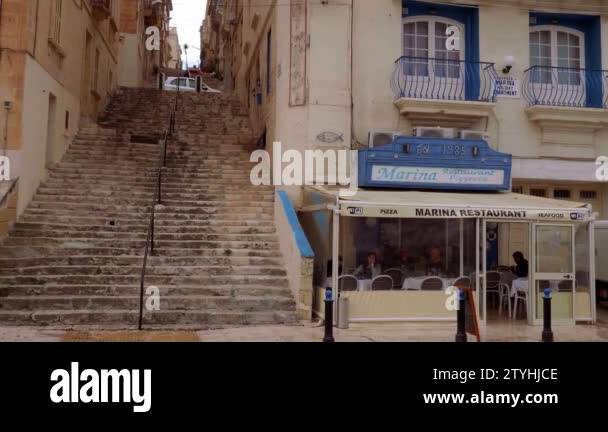 Valletta steps architecture Stock Videos & Footage - HD and 4K Video ...