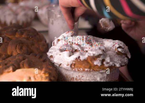 Traditional orthodox easter cake Stock Videos & Footage - HD and 4K ...