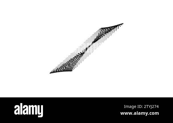 Mobius Moebius Strip Band Ribbon Dancing Pulsing Jumping Around Frame ...