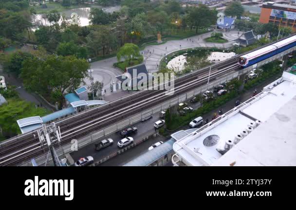 Aboveground metro rail track Stock Videos & Footage - HD and 4K Video ...