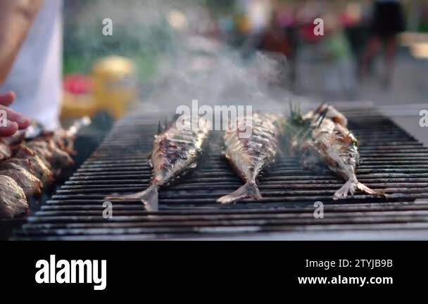 Checking meat temperature Stock Videos & Footage - HD and 4K Video ...